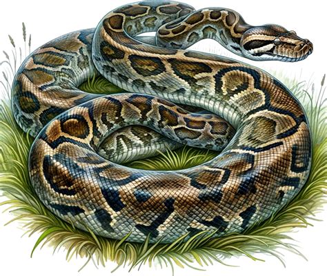 Ai Generated Pythons Watercolor Illustration Clipart Png You Will Be Able To Create Your Own