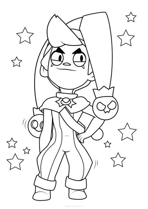 Crow From Brawl Stars Coloring Pages Artofit