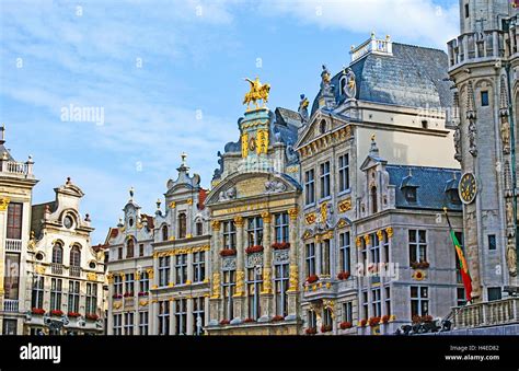 The Grand Place Is Famous For Its Luxury Architecture And Richly