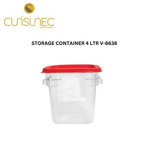 Storage Container 4 Ltr The Cuisinec
