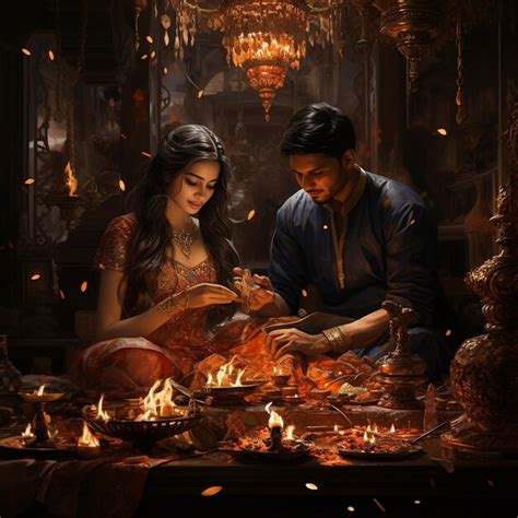 Premium Ai Image Happy Diwali Deepavali