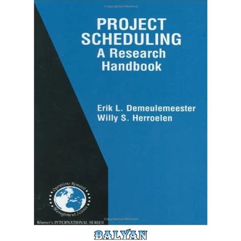 خرید و قیمت دانلود کتاب Project Scheduling A Research Handbook ترب