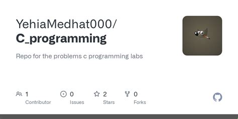 Github Yehiamedhat C Programming Repo For The Problems C