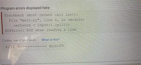 Solved Activity B Lab Replacement Words Mainpy Load