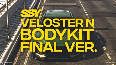 디자인 기간만 2달 세상에 하나뿐인 벨로스터n 와이드 바디킷 드디어 나왔습니다 Youtube