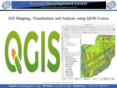 GIS Mapping Visualization And Analysis Using QGIS Course Training Or Development Class