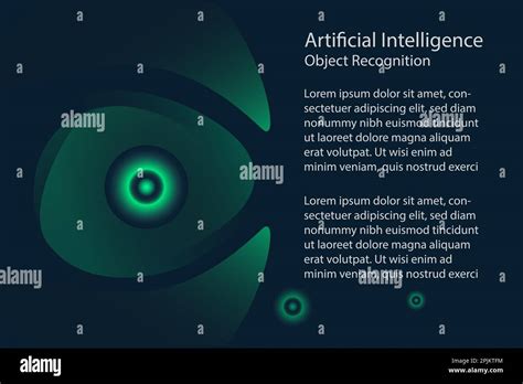 Artificial Intelligence Cyber Security Or Object Recognition Design Concept Eye As A Artificial