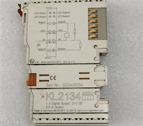 Beckhoff Kl2134 Digital Output Module 24vdc 0 5a Set Of 5 At Best Price In Bhavnagar