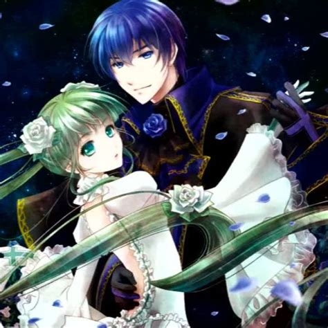 Hatsune Miku And Kaito Kiss