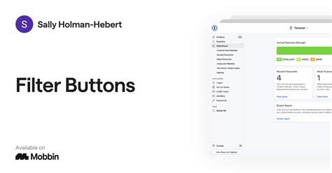 Filter Buttons Filter Buttons