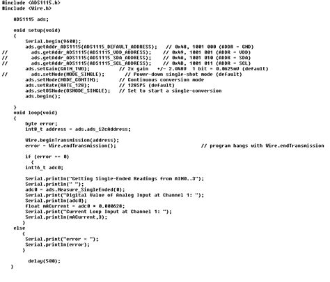Program Hangs Reading Analog Input From Water Level Sensor Arduino Community