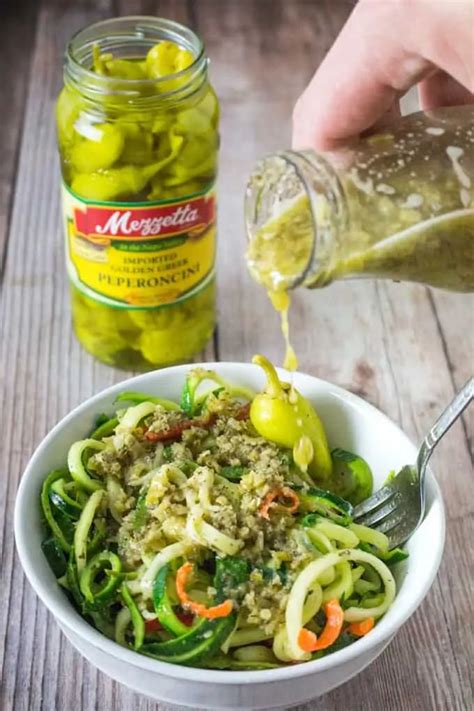 Peperoncini Vinaigrette Salad Recipe Pepperoncini Sauce Pepperoncini