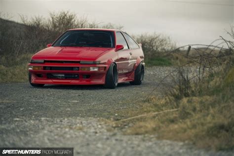 AE86 для уличного дрифта. Сделано в Ирландии в японском стиле ...