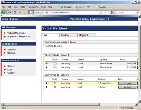 Kvm And Openvz Virtualization And Cloud Computing With Proxmox Ve Page