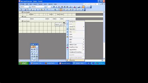اكسس درس تعليم الكود Ms Access Visual Basic Code Turorial Youtube