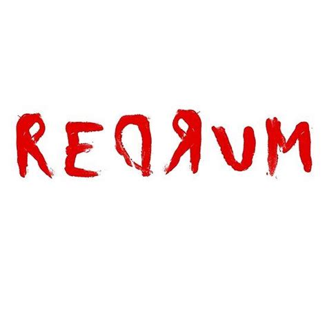 Redrum The Shining Quote Stanley Kubrick Horror By Sid3walkart