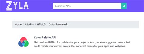 How Does The Color Palette Api Work