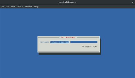 How To Change Hostname In CentOS How To Change Hostname In CentOS