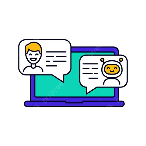 Chatbot Support Vector Design Images Support Chatbot Color Icon