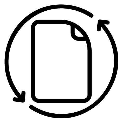 Refresh Line Icon 26636491 Vector Art At Vecteezy