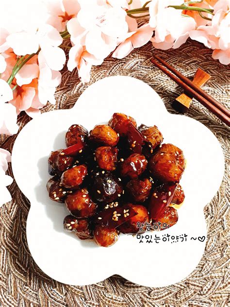 간단밑반찬 돼지감자조림~