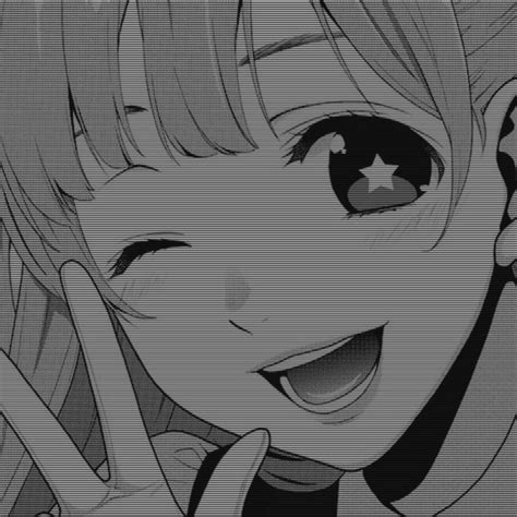 𝔣𝔢𝔦 Black And White Anime Pfp Anime Black Icons Manga Icons Aesthetic
