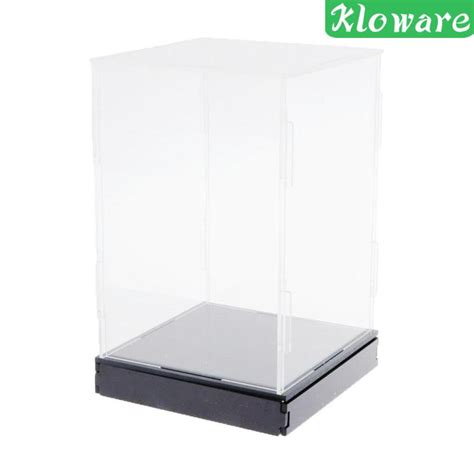 Clear Acrylic Display Box Large Dustproof Protection Doll Case Shopee Singapore
