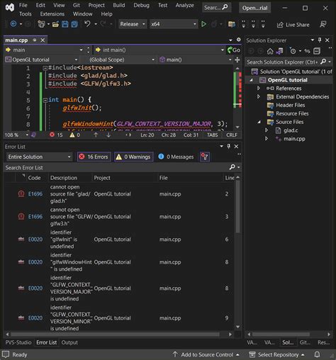 I Need Help With Following An Opengl Course Code Feedback The Freecodecamp Forum