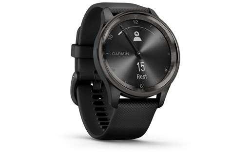 Garmin Vivomove Trend Hybrid Smart Watch Black Harvey Norman