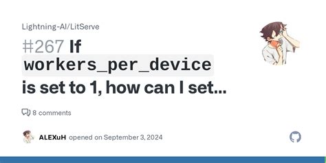 If `workersperdevice` Is Set To 1 How Can I Set A Model Instance To Be Able To Concurrency