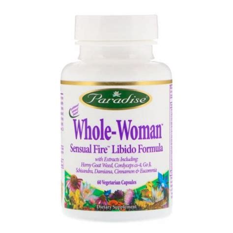 Paradise Herbs Whole Woman Sensual Fire Libido Formula Hercules