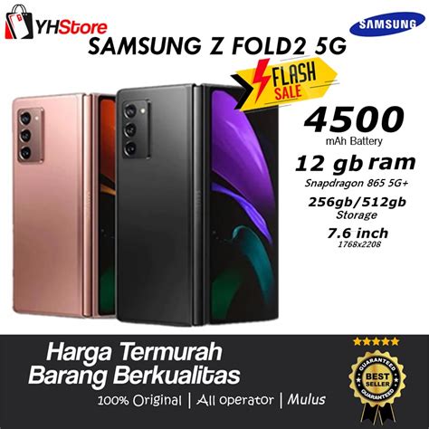 Jual Samsung Galaxy Z Fold G Gb Bekas Original Normal Fullset Samsung Galaxy Z Fold