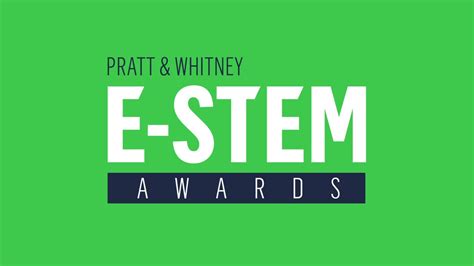 Shane Eddy On Linkedin Pratt And Whitney E Stem Award Winners