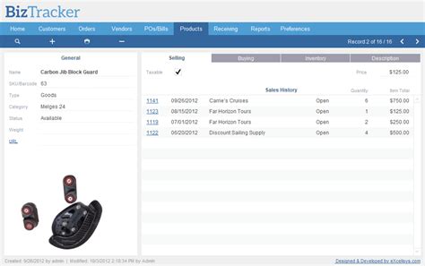Get Your Kicks With The Ex Biztracker 6 A Semi Custom Software