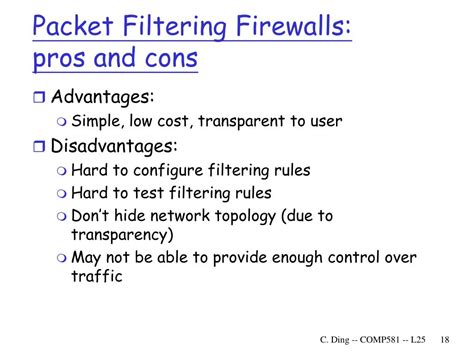Ppt Exploring Firewall Types And Technologies For Network Security