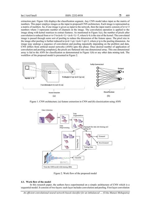 an efficient convolutional neural network based classifier for an
