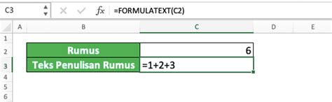 Cara Menggunakan Rumus FORMULATEXT Excel Fungsi Contoh Dan Langkah Penulisan Compute Expert