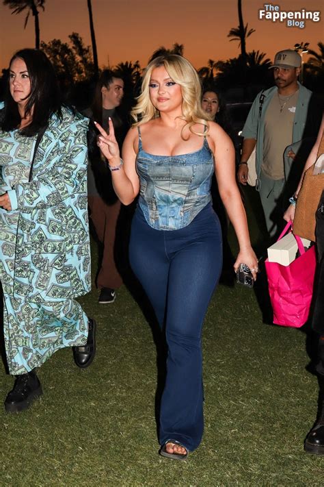 Bebe Rexha Shows Off Her Curves At The Coachella Valley Music And Arts Festival In Indio