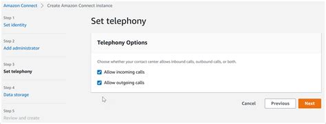 Amazon Connect Admin Guide Tutorial Create Instance Md At Master