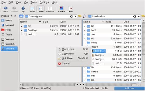 Novell Doc KDE User Guide Using Dolphin File Manager
