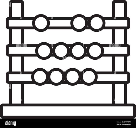 Back To School Education Abacus Mathematics Vector Illustration Stock Vector Image And Art Alamy