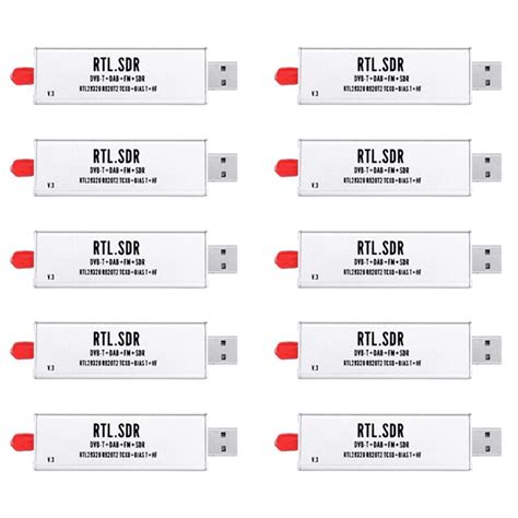 10x For Rtl Sdr V3 0 1mhz 1 7ghz Rtl Sdr V3 Rtl2832u 1ppm Tcxo Hf Biast Sma