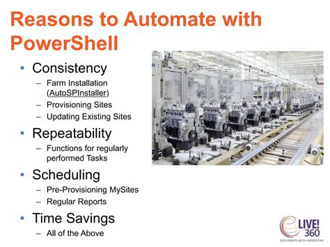 Automating Sharepoint On Premises Tasks With Powershell Ppt