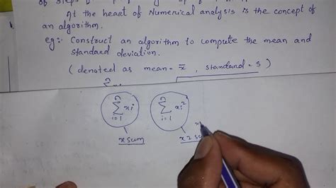 algorithms of numerical methods for 3 4th semester mathematics youtube