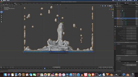 Why Is My Mantaflow Liquid Acting Like It S Falling On A Flat Surface When It S Not CG Cookie