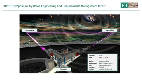 Ppt Et Symposium Systems Engineering And Requirements Management For Et Complexity Traceability