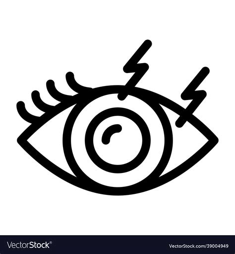 Sore Eye Royalty Free Vector Image Vectorstock