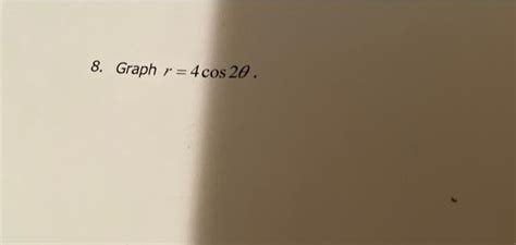 Solved Graph R Cos Chegg Com