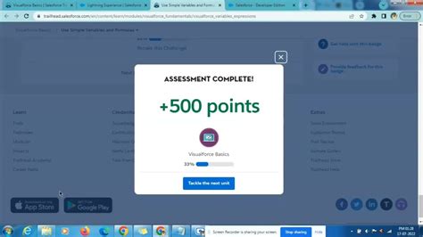 Use Simple Variables And Formulas Visualforce Basics Youtube