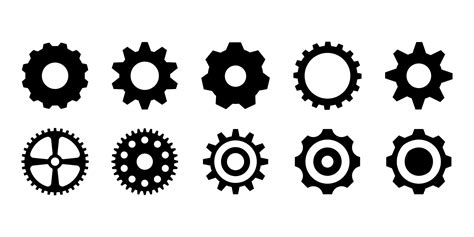 Gear Wheel Icon Vector Art Icons And Graphics For Free Download